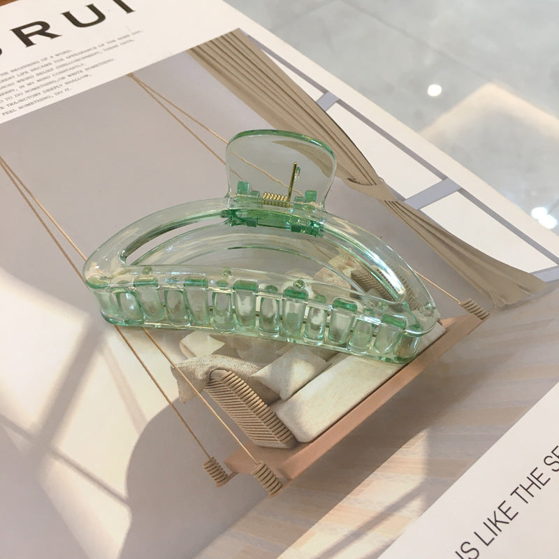 Jelly Semi-Circle Claw Clip - Comfortable Hair Clips | Tristar Boutique