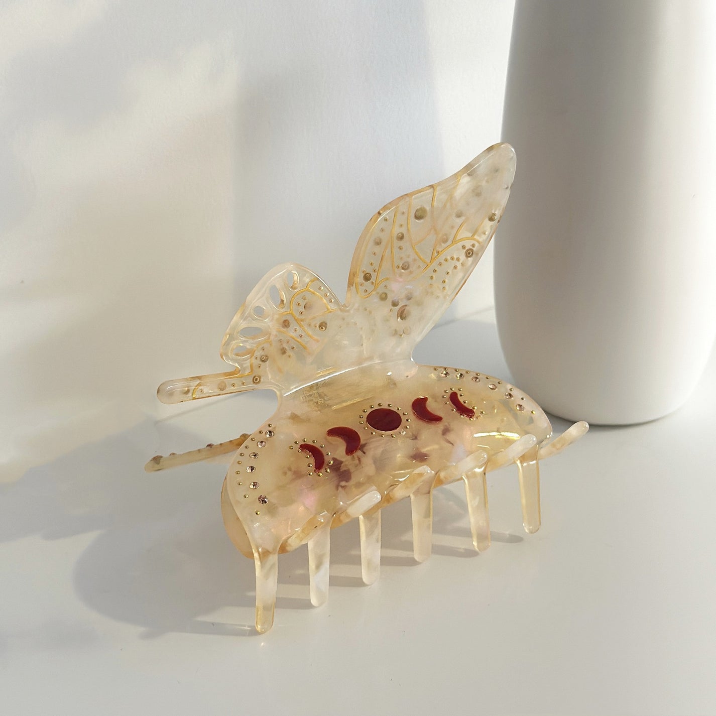 Rhinestone Fairy Butterfly Claw Clip | Cute and Giryl Hair Clip ...
