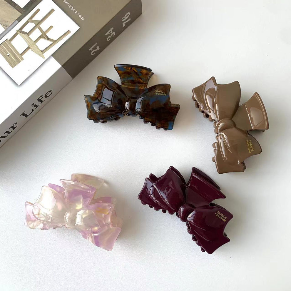 Girly Bow Claw Clips | Coquette Bow Hair Accessories | Coquette ...
