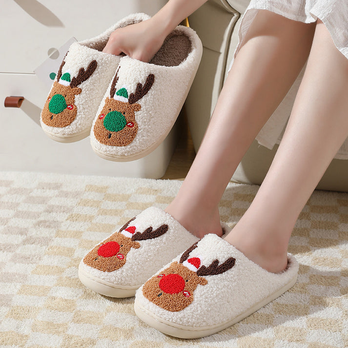 Rudolph Reindeer Christmas Slippers | Christmas Gift Ideas – Tristar ...