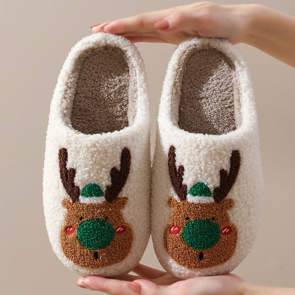 Rudolph Reindeer Christmas Slippers | Christmas Gift Ideas – Tristar ...