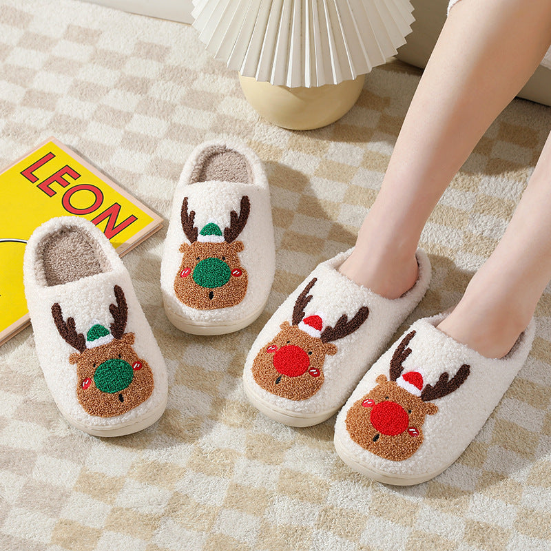 Rudolph Reindeer Christmas Slippers | Christmas Gift Ideas – Tristar ...