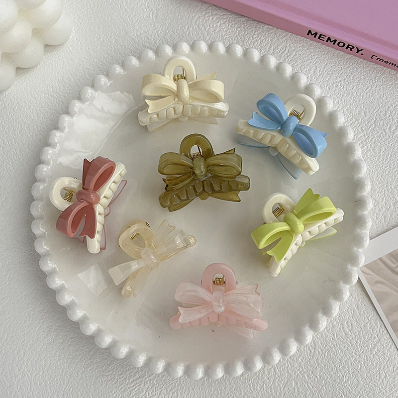 Mini Bow Hair Clip Set | Coquette Aesthetic Hair Clips | Tristar Boutique