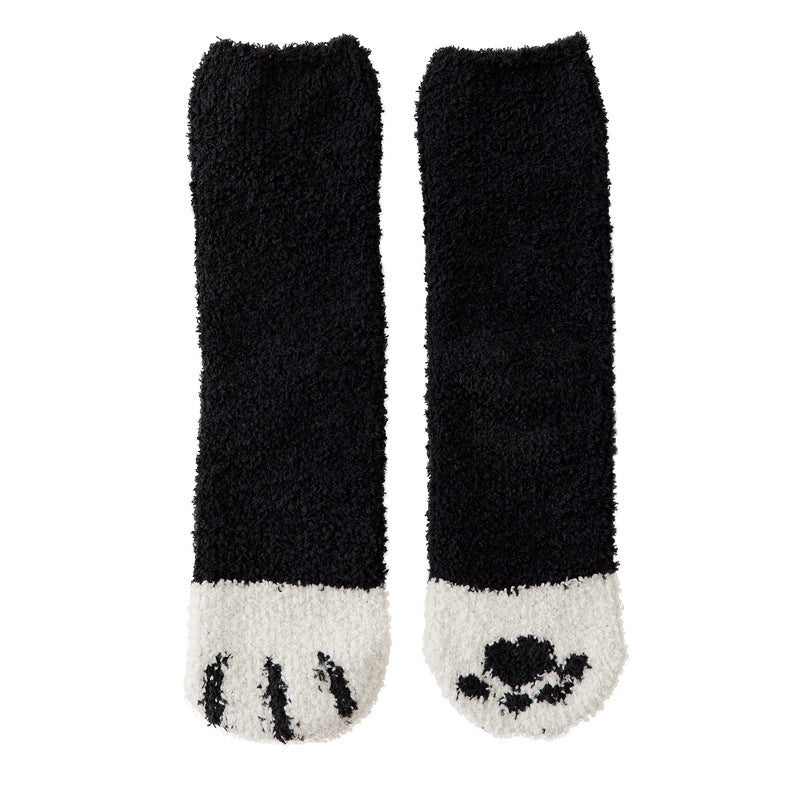 Cat Paw Fuzzy Socks – Warm, Plush & Cute Socks | Tristar Boutique