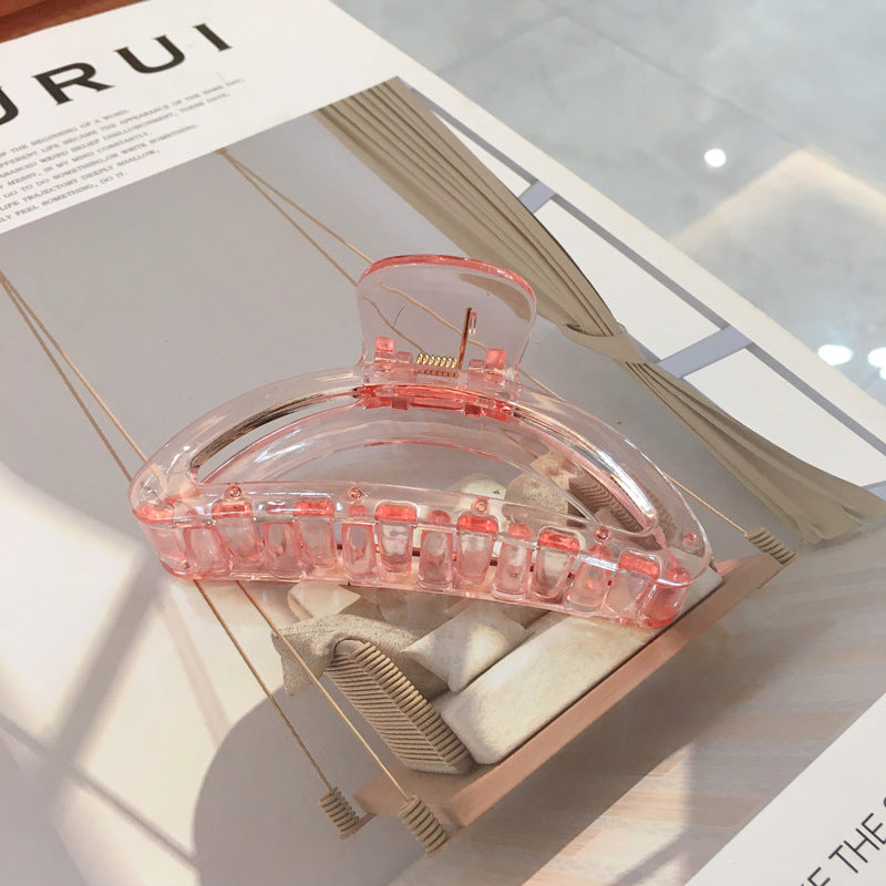 Jelly Semi-Circle Claw Clip - Comfortable Hair Clips | Tristar Boutique