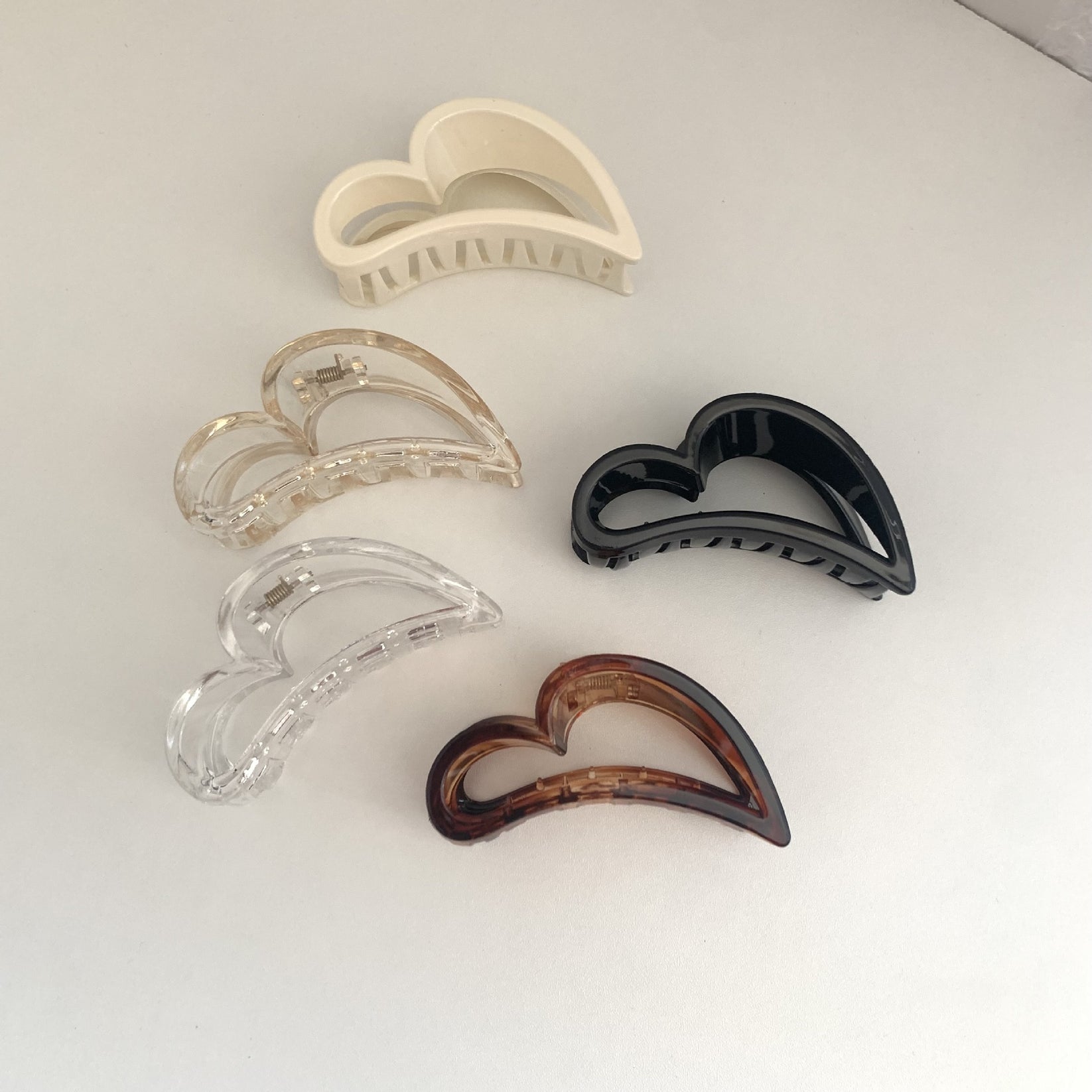 Heart Claw Clips | Cute Hair Accessories | Tristar Boutique