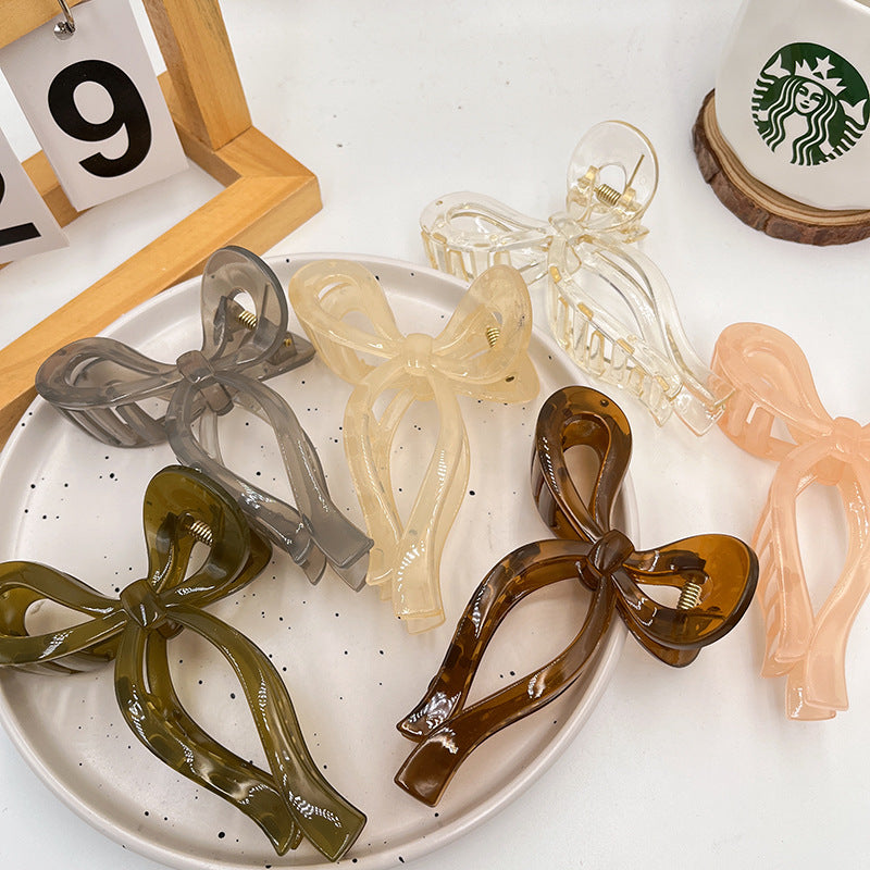 Large Ribbon Claw Clips | Cute & Coquette Hair Accessories | Tristar ...