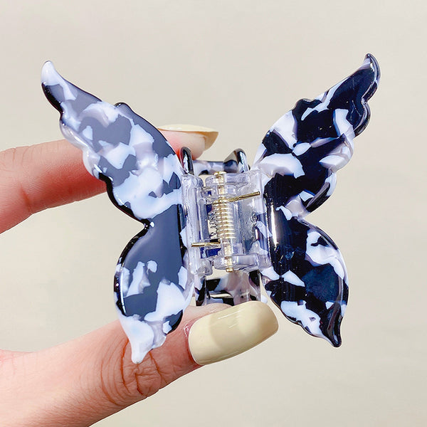 Marble Butterfly Claw Clip | Marble Hair clips | Tristar Boutique