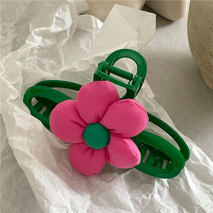 Large Flower Claw Clip – Tristar Boutique