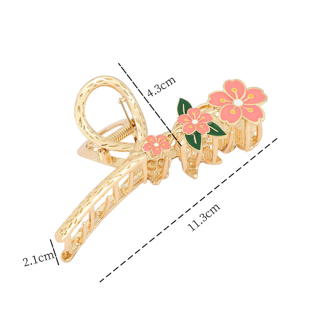 Flower Metal Claw Clip | Cute and Aesthetic Spring Hair Accessories ...